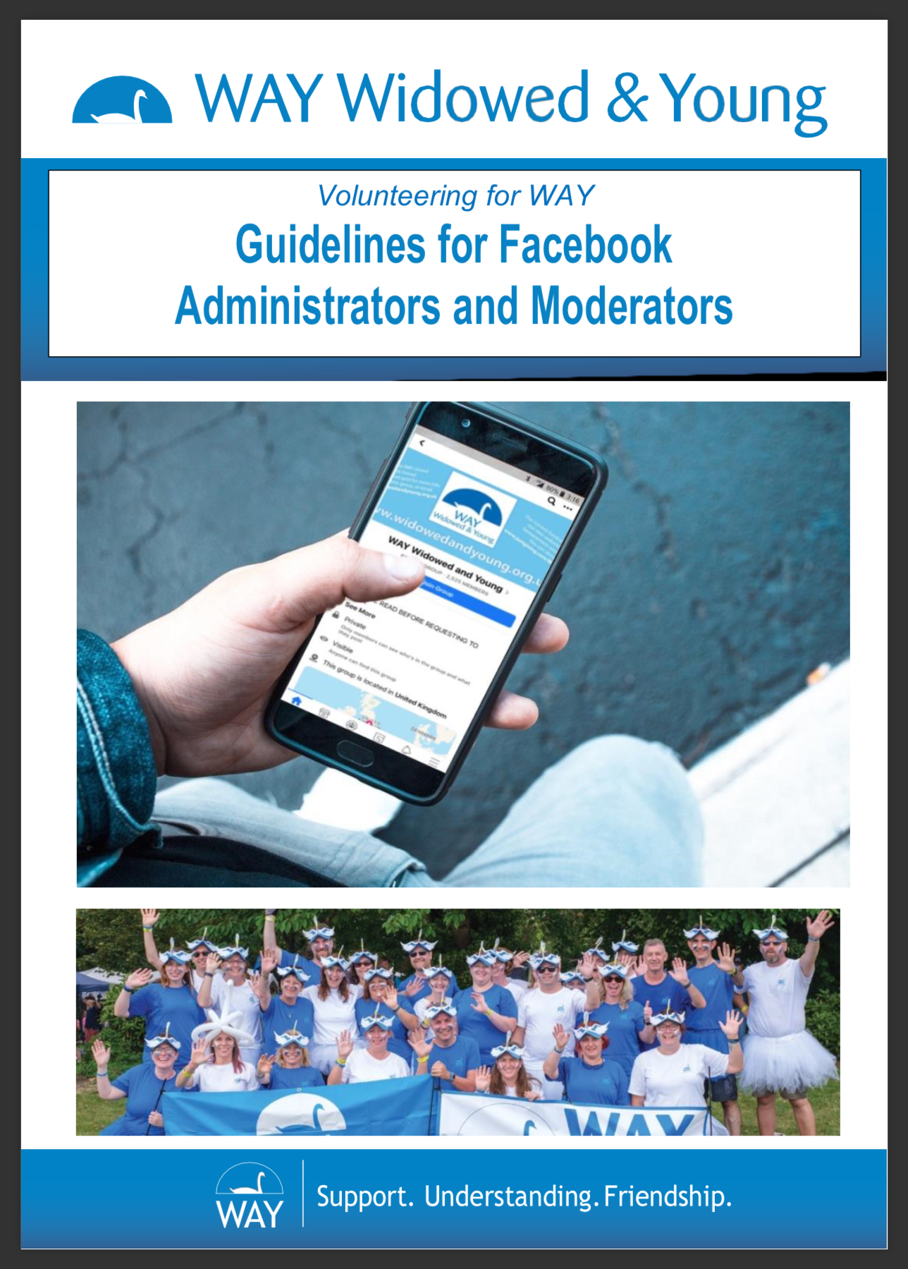 Facebook Moderator Guidelines :: WAY Widowed and Young